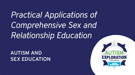 Sex Education Verbal Beginnings
