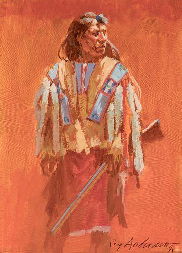 Roy Andersen 1930 2019 Watchful Brave Sold At Auction On 28th