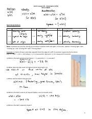 IB SL 2 Unit 1 Lesson 10 17A Kinematics 19 20 Complete 1 Pdf Position Unit 1 Lesson 10