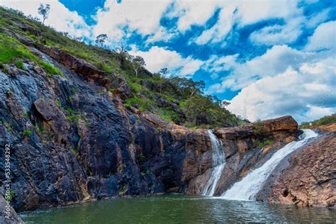 Photo Stock Serpentine Falls Is One Of Perths Best Waterfalls And Is