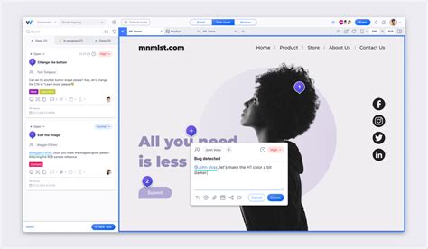 Find Fix Bugs On Any Website Webvizio Bug Tracking Tool