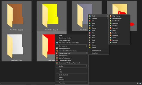 Modify Your Windows 1110 Folders By Coloring Them Using Shedko Folderico Gear Up Windows