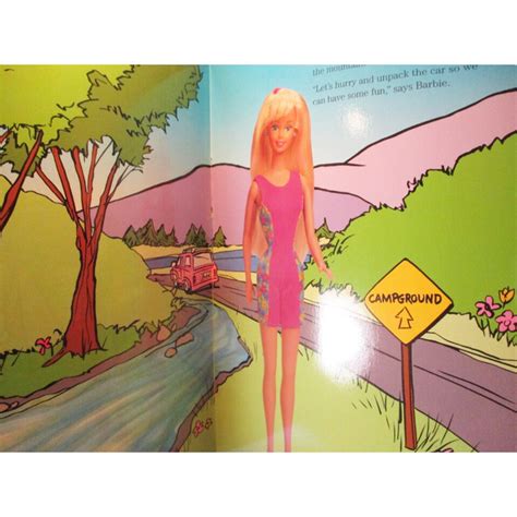 Camp Barbie My Big Colorforms Book 2802campbarbie Barbiepedia