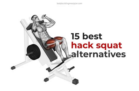 15 Hack Squat Alternatives To Blast Quads Without A Hack Squat Machine