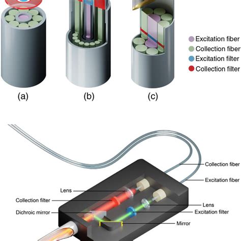 Schematic Of The Integrated Raman Spectroscopy And Trimodal Endoscopic