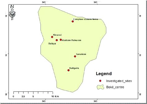 Location Map Of Study Sites Download Scientific Diagram