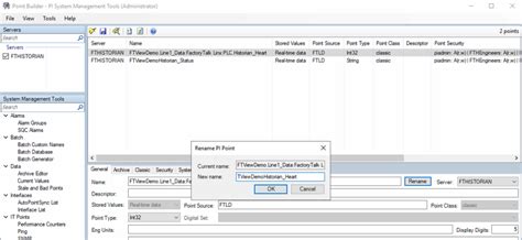 Factory Talk View Se Factory Talk Historian Status Ftld Plc Hmi