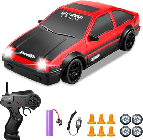 YUAN PLAN RC Drift Car, Mini RC Drift Car for Adults 1:24 Remote ...