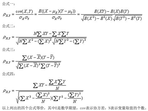 皮尔森相关系数详解 Csdn博客