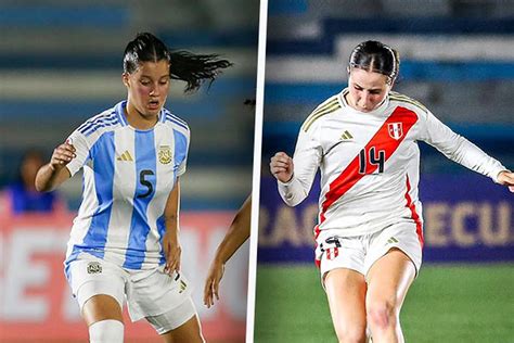 Cómo Quedó Perú Vs Argentina Sub 20 Duelo Por Fecha 2 De Hexagonal Final Del Sudamericano