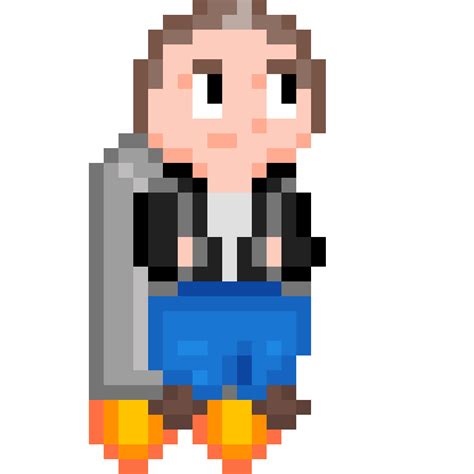 Pixilart Protagonist Prototype 1 By Ndra
