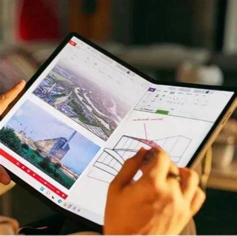 联想新款 Thinkpad X1 Fold 折叠屏笔记本外观曝光 屏幕尺寸 Thinkpad 键盘