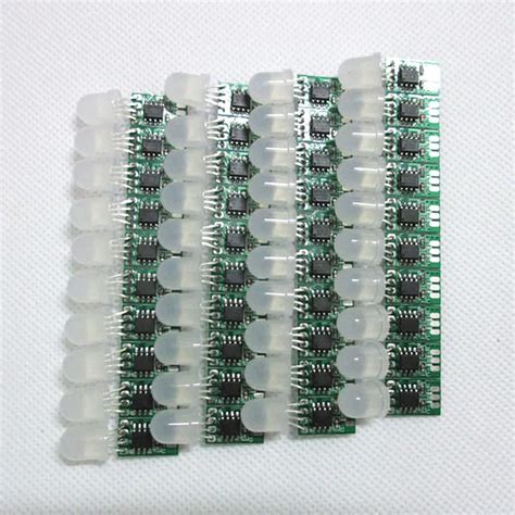 Free Shipping 50pcs 5v 12mm Ws2811 Ic Rgb Led Pixel Node Module Light