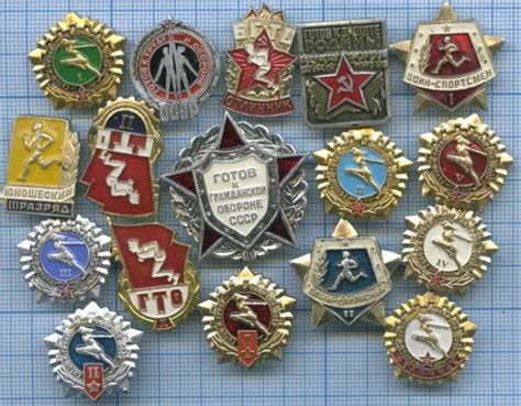 История значков ссср