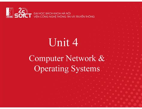 Unit Tin H C I C Ng Unit Computer Network Operating