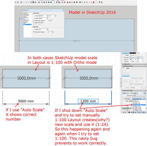 Dimension Scale Bug In LayOut 2016 LayOut SketchUp Community
