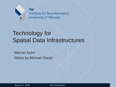 Ppt Technology For Spatial Data Infrastructures Dokumentips