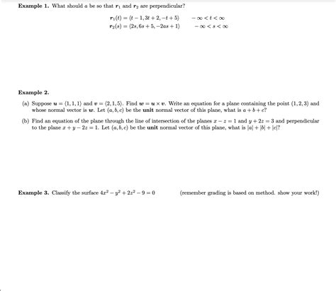 Solved Example 1 What Should A Be So That R1 And R2 Are Chegg