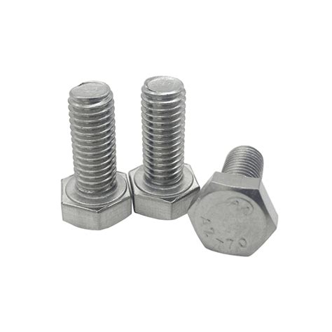 Stainless Steel Hex Bolt Dr Fastener