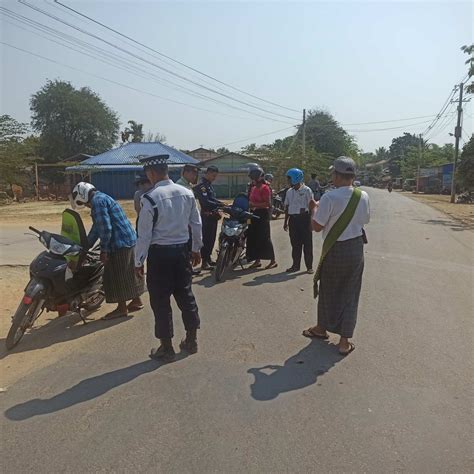 လယ်ဝေးမြို့နယ်အတွင်း ယာဉ်စည်းကမ်း၊ လမ်းစည်းကမ်းလိုက်နာစေရန်အတွက် ရှောင