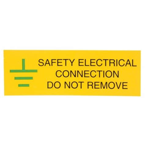 Industrial Signs Is0610sa Black On Yellow Self Adhesive Vinyl Warning