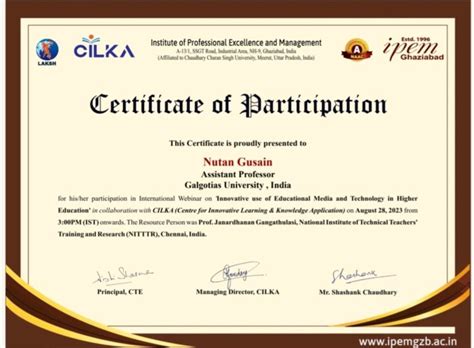 Nutan Gusain On Linkedin Webinarcertificate Professionaldevelopment