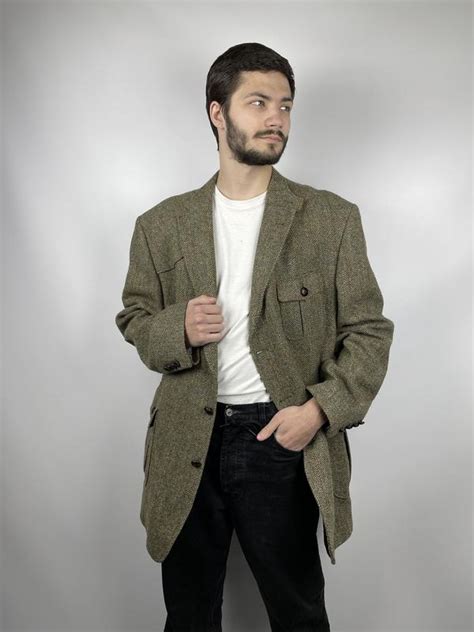 Твидовый пиджак тройка Harris Tweed Marks And Spencer — цена 1200 грн в каталоге Пиджаки Купить