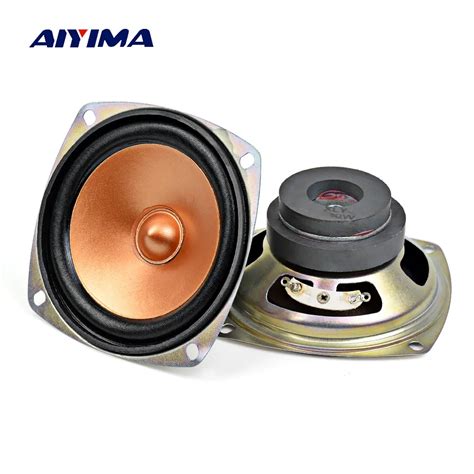 Aliexpress Buy AIYIMA 2pcs 3 Inch 4 Ohm 10W Full Range Speaker