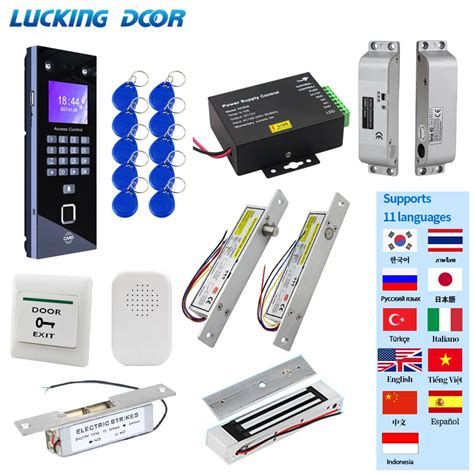 TCP IP LAN USB Biometric Face Fingerprint Employee Departments ...
