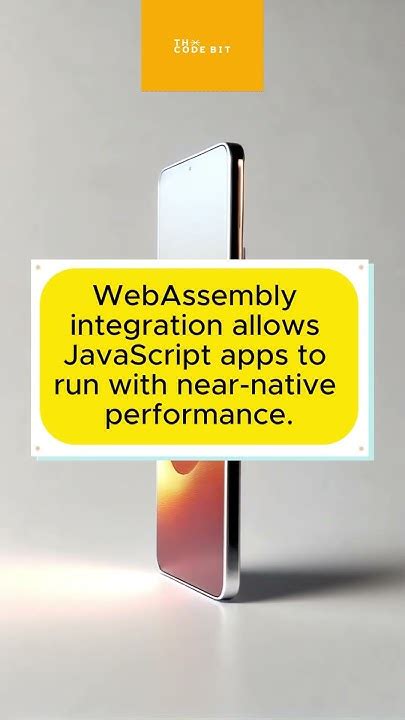Webassembly Integration Allows Javascript Apps To Run With Near Native