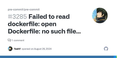 Failed To Read Dockerfile Open Dockerfile No Such File Or Directory
