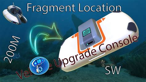Full Game Vehicle Upgrade Console Location Subnautica Youtube