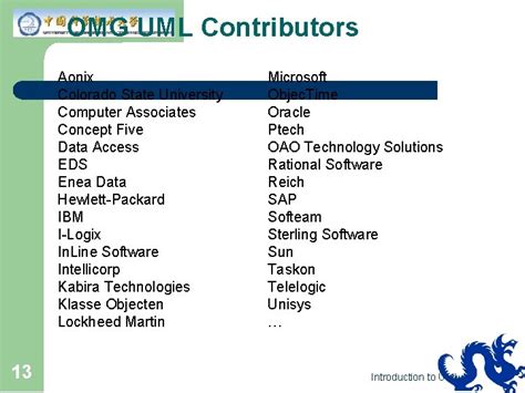 Object Modeling With OMG UML Tutorial Series Introduction