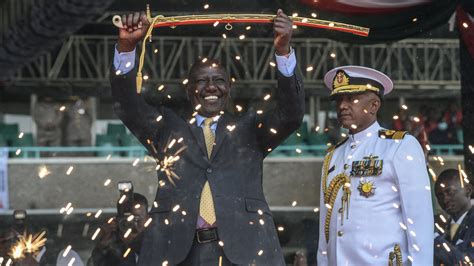 Kenya Inaugurates William Ruto As President The New York Times