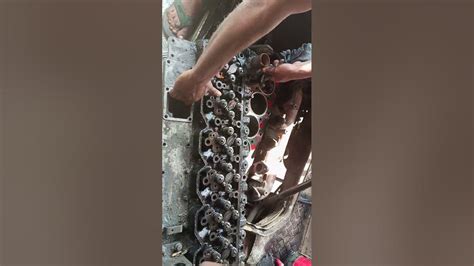 Tata Bs3 Engine Cilender Hed Fitting 9717177241 Automobile Youtube