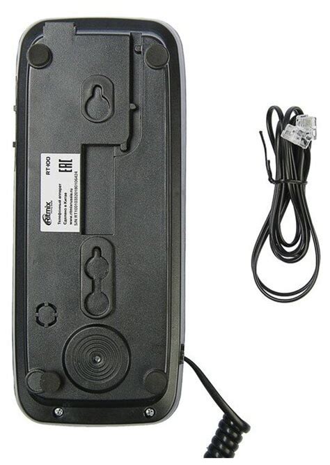 Телефон Ritmix RT-100 grey — купить в интернет-магазине по низкой цене ...