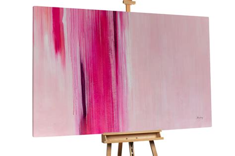 Pedir cuadro al óleo Pink Rain KunstLoft
