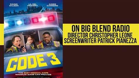 Code 3 Film Interview With Christopher Leone And Patrick Pianezza Youtube