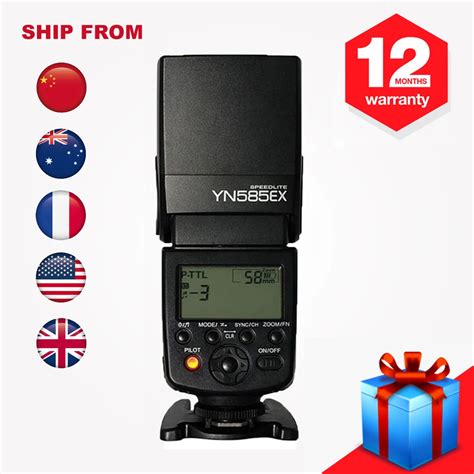 Yongnuo YN585EX YN 585EX P TTL Wireless Flash TTL Speedlite For Pentax K 70 K 50 K 1 K S1 K S2