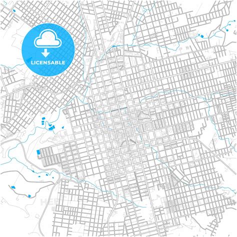 Chapeco Brazil City Map City Map Street Map Brazil Cities