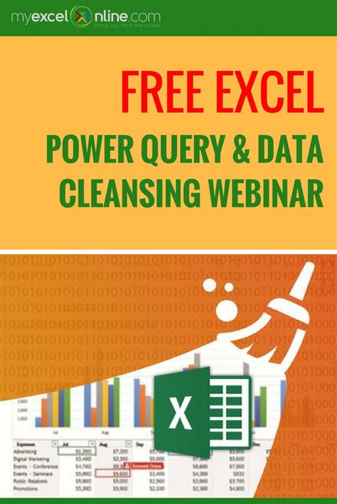 free excel power query and data cleansing webinar that will transform