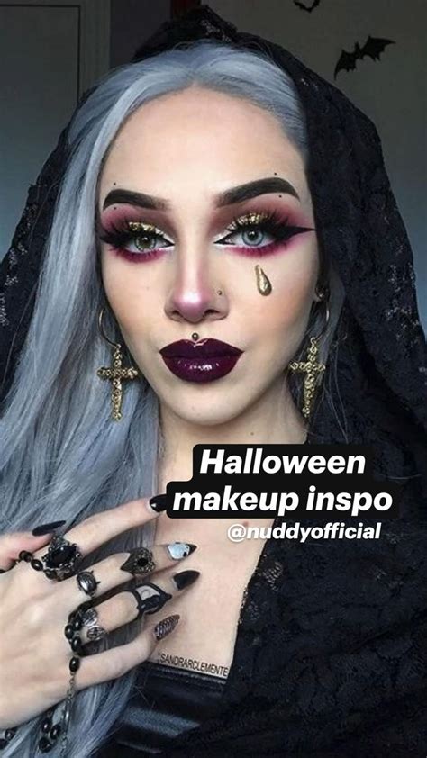 Halloween Makeup Inspo 🧛🏻‍♀️ Nuddy Halloween Makeup Halloween