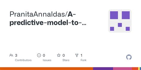 Github Pranitaannaldasa Predictive Model To Assess The Environmental