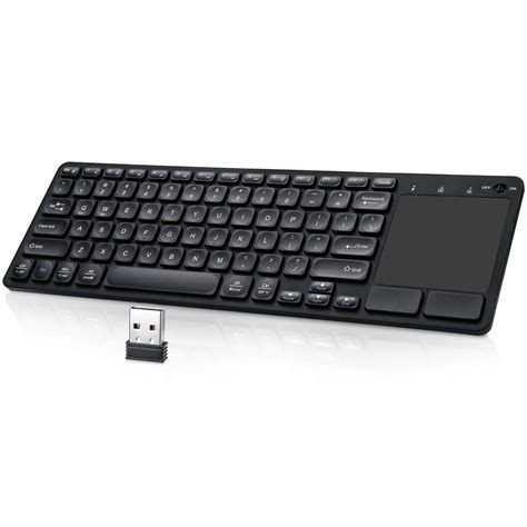 Buy Wireless Keyboard With Multi Gesture TouchPad TopMate Ultra Slim Wireless Touch TV Keyboard