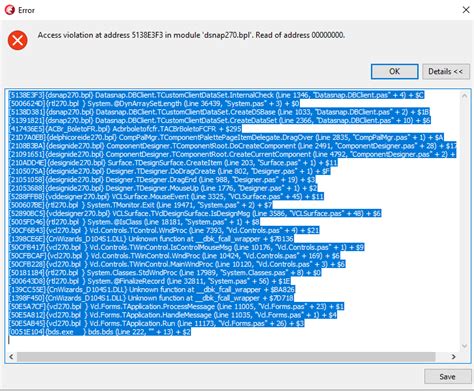 Erro De Access Violation Ao Colocar O Componente ACBrBoletoFCR No
