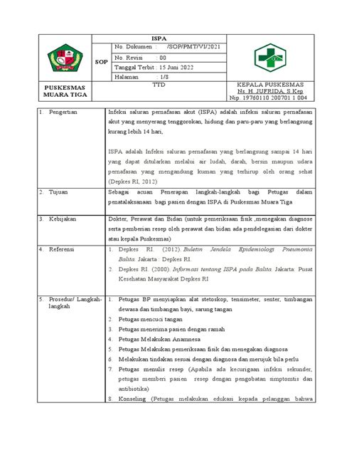 Sop Ispa Pdf