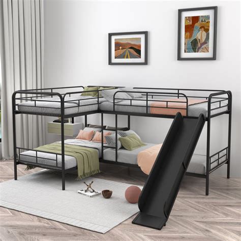 Isabelle And Max™ Cusumano Twin Over Twin Metal Standard Bunk Bed By