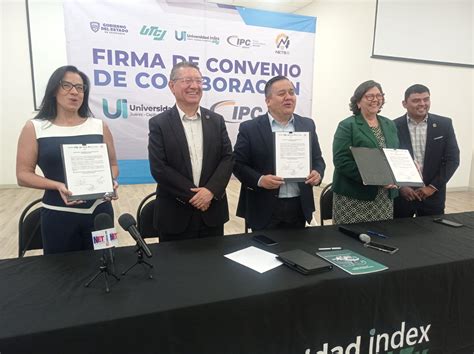 Firman convenio INDEX y UTCJ para mejorar capacitación Asiescomo mx