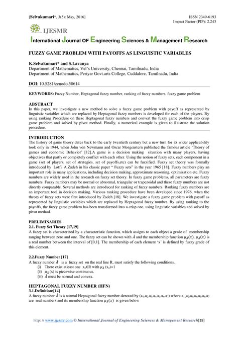 pdf impact factor pif 2 243 ijesmr