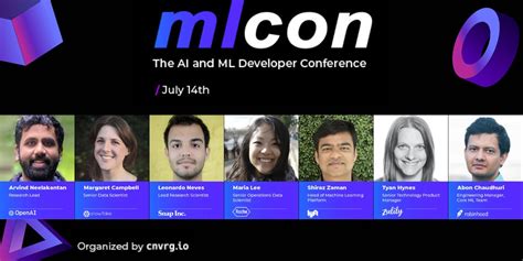 📌 Join Us July 14th At Mlcon The Ai And Ml Developer Conference